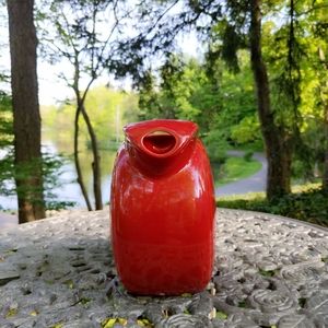 Fiestaware | Dining | Vintage 97s Fiesta Ware Scarlet Red Art Deco Disc ...
